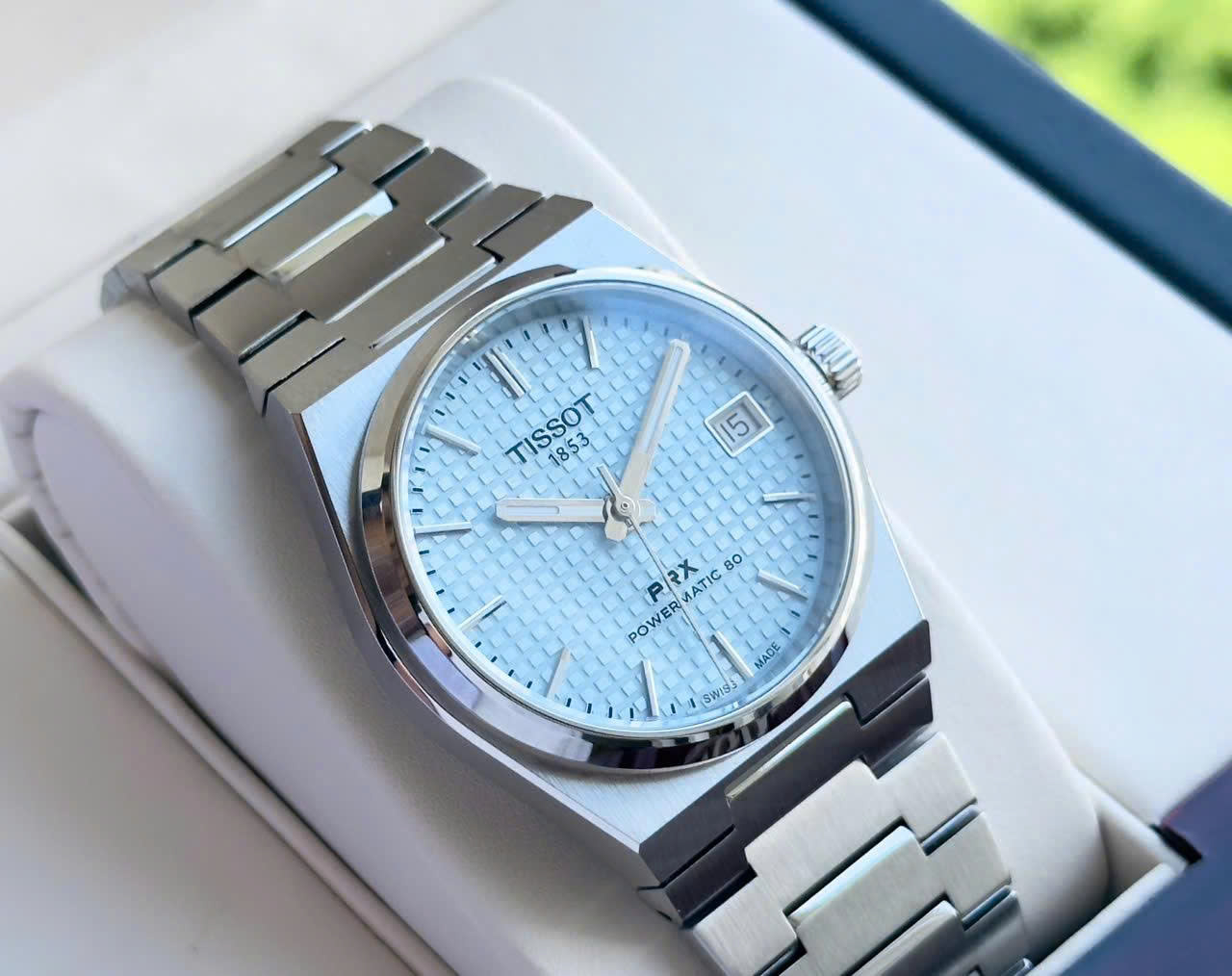 Tissot PRX Powermatic 80 Ice Blue – Màu xanh Tiffany - Linh Long Group