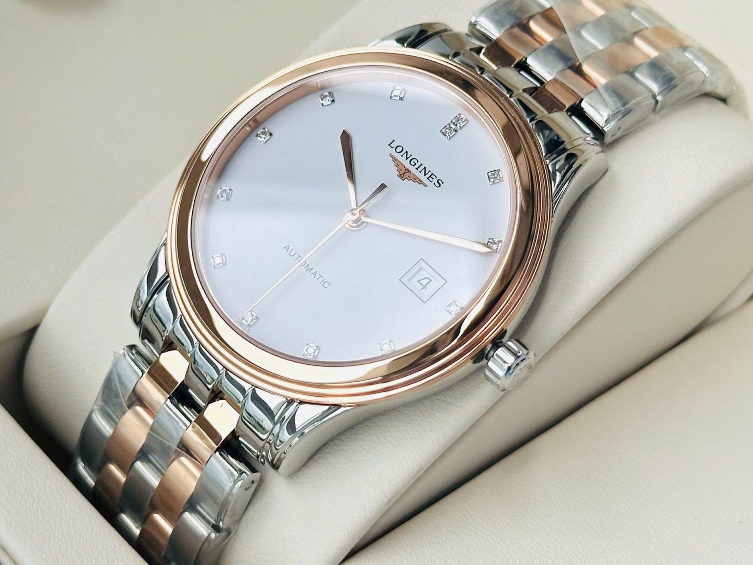 Longines Flagship Diamond Automatic - Linh Long Group